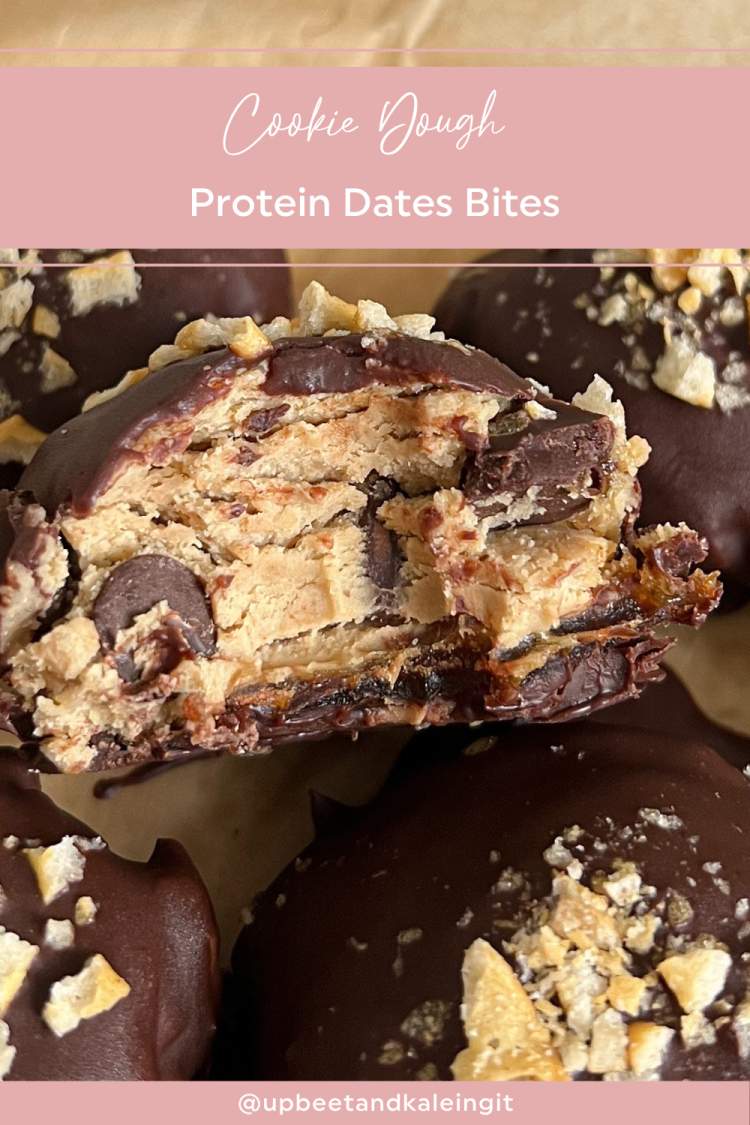 Cookie Dough Protein Date Bites Recipe
