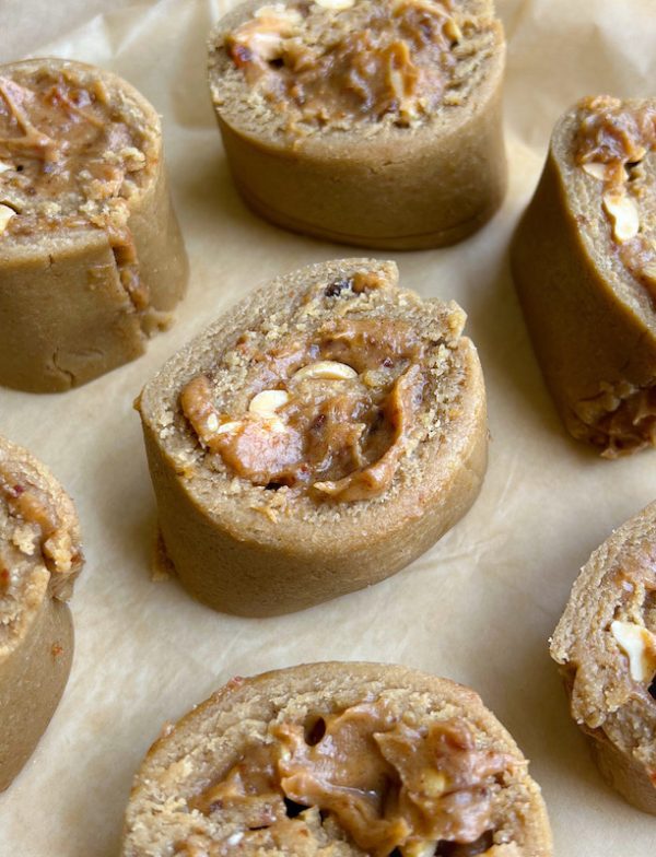 No Bake Vegan Snickers Rolls Recipe