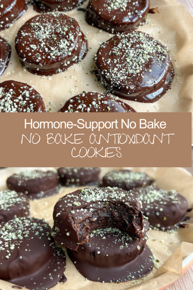 Hormone-Support No Bake Antioxidant Cookies - Upbeet & Kaleing It