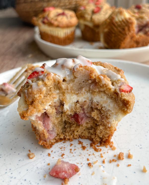 Vegan and Gluten-Free Strawberries & Cream Dream Muffins - Upbeet ...