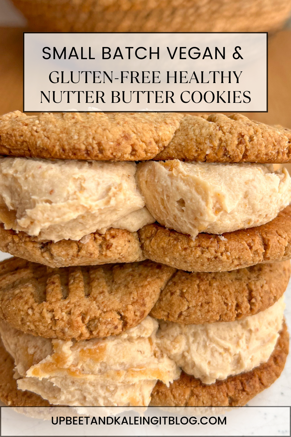 Small Batch Vegan and Gluten Free Healthy Nutter Butter Cookies ...