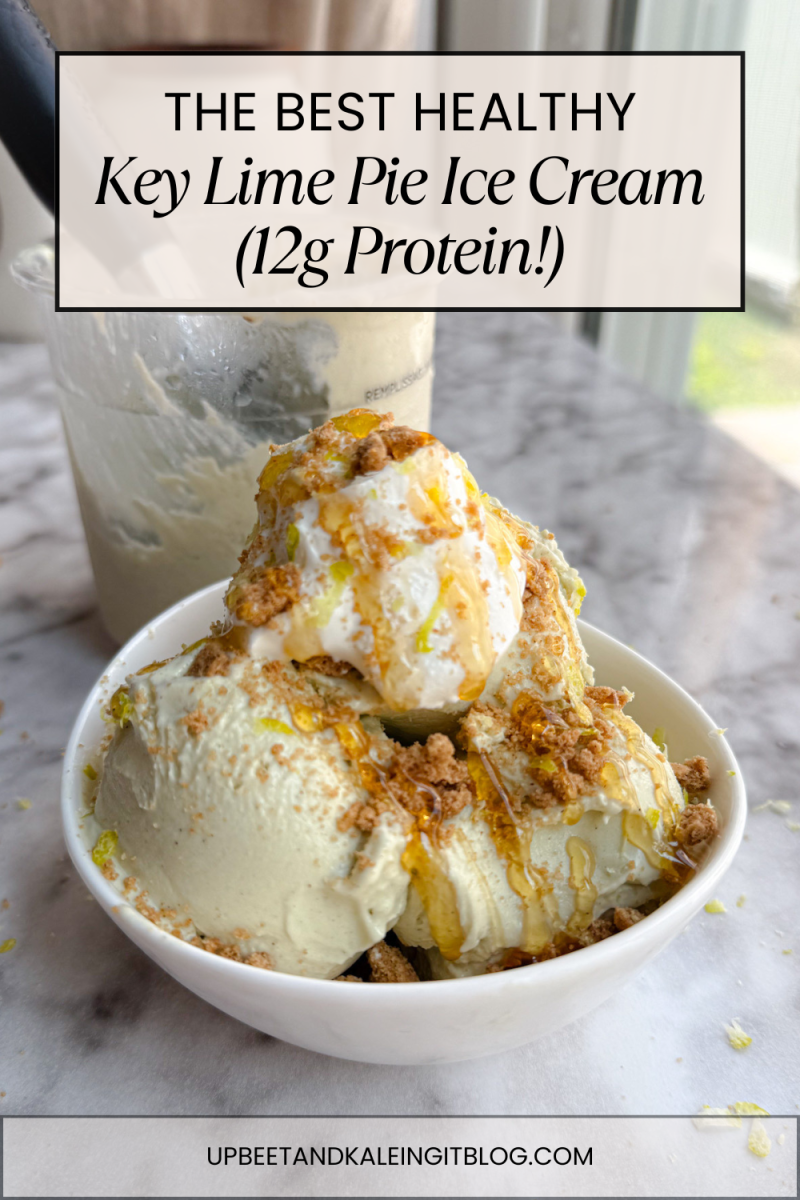 The Best Healthy Key Lime Pie Ice Cream (12g Protein!) - Upbeet ...